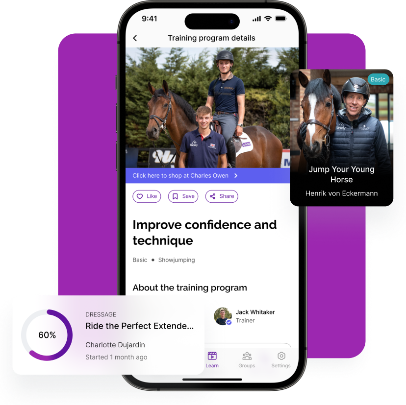 Ridely - The #1 App For Equestrians To Improve Your Riding